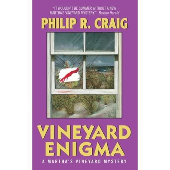 Philip R. Craig | Other | Vineyard Enigma A Marthas Vineyard Mystery ...